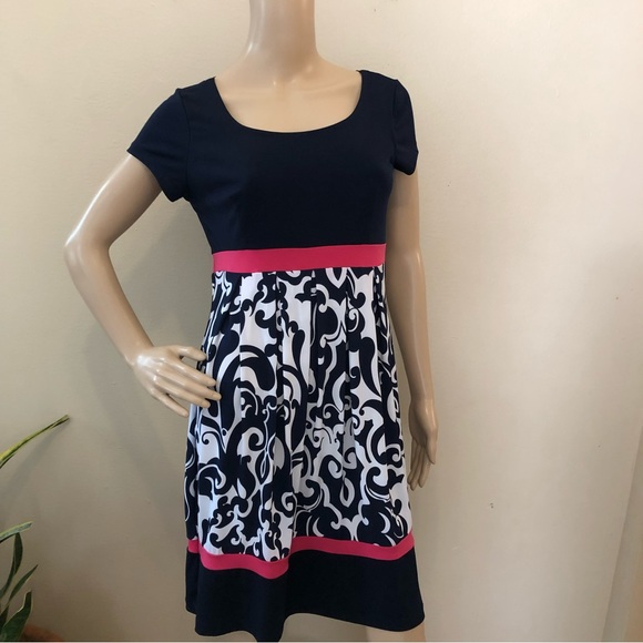 Enfocus Studio | Dresses | Enfocus Studio Navy Dress Sz 8 | Poshmark